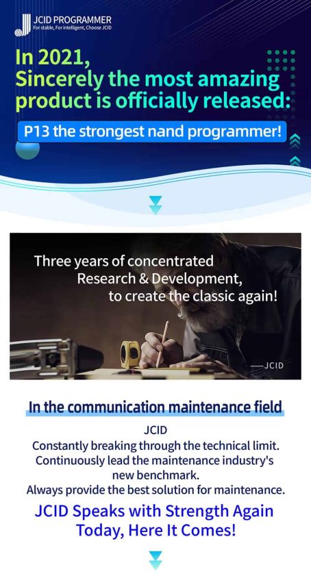 JCID P13 Ultimate Box for 8-13Promax PCIE NAND Hard Disk Programmer One ...