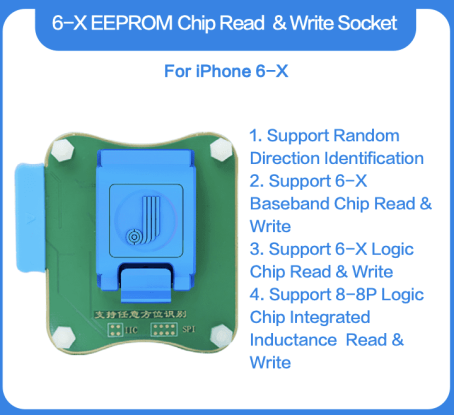 JC 6-X EEPROM Chip Read &Write Socket – HYRANGER BUSINESS CO., LIMITED